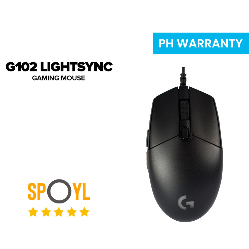 LOGITECH G102 Lightsync Gaming Mouse – Spoyl