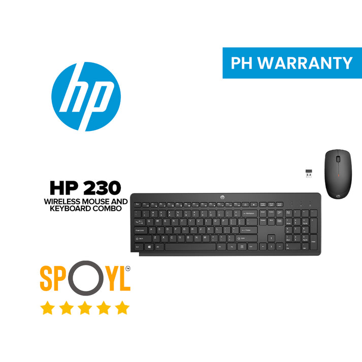 HP 230 Wireless Mouse and Keyboard Combo – Spoyl